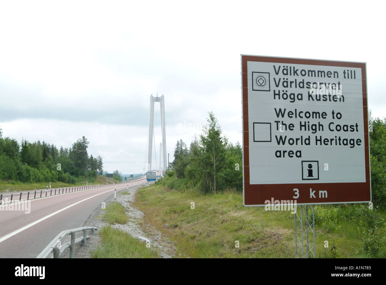 High coast bridge sweden hi-res stock photography and images - Alamy