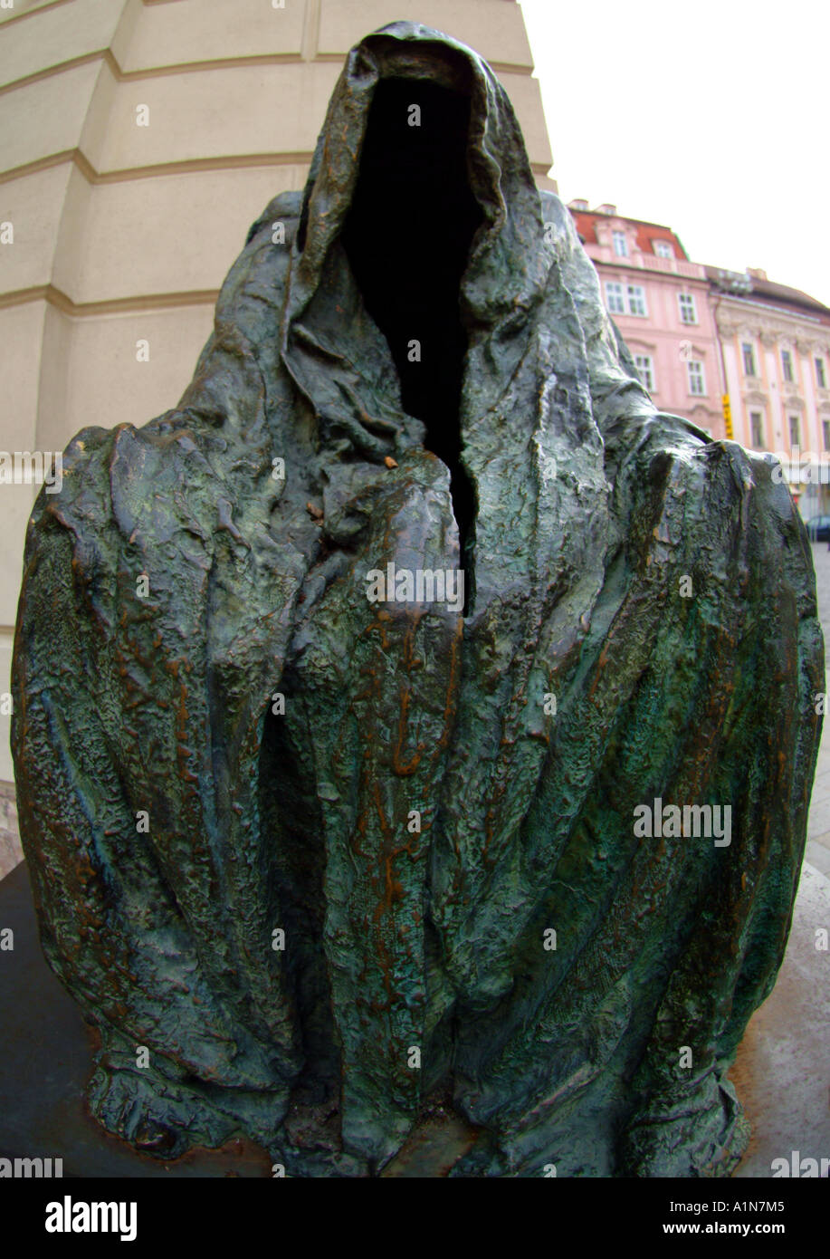 spooky phantom ghost dead undead horror gothic hoody Stock Photo - Alamy