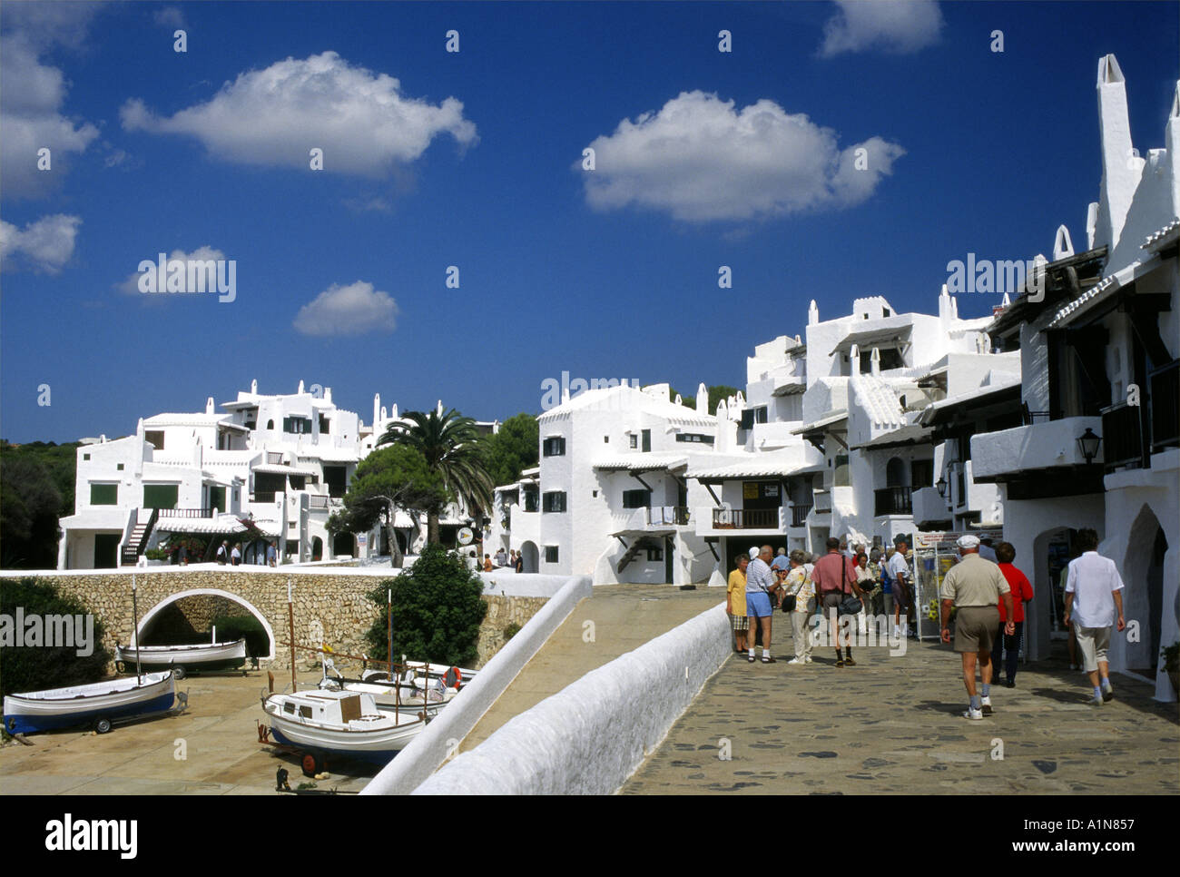 Binibeca, Binibecca Vell, Menorca, Minorca, Balearic Islands ...