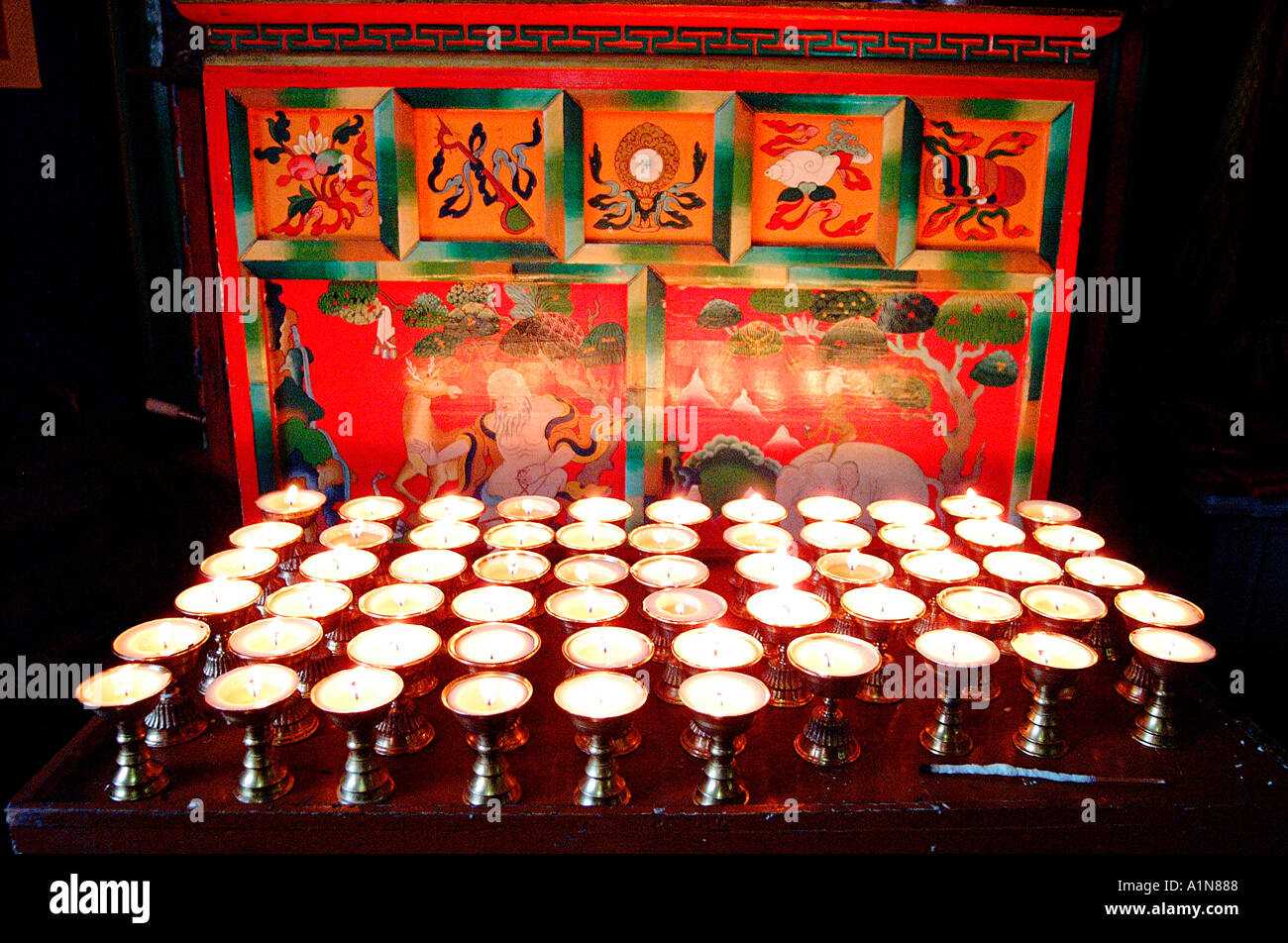 Tangboche monastery hi-res stock photography and images - Alamy