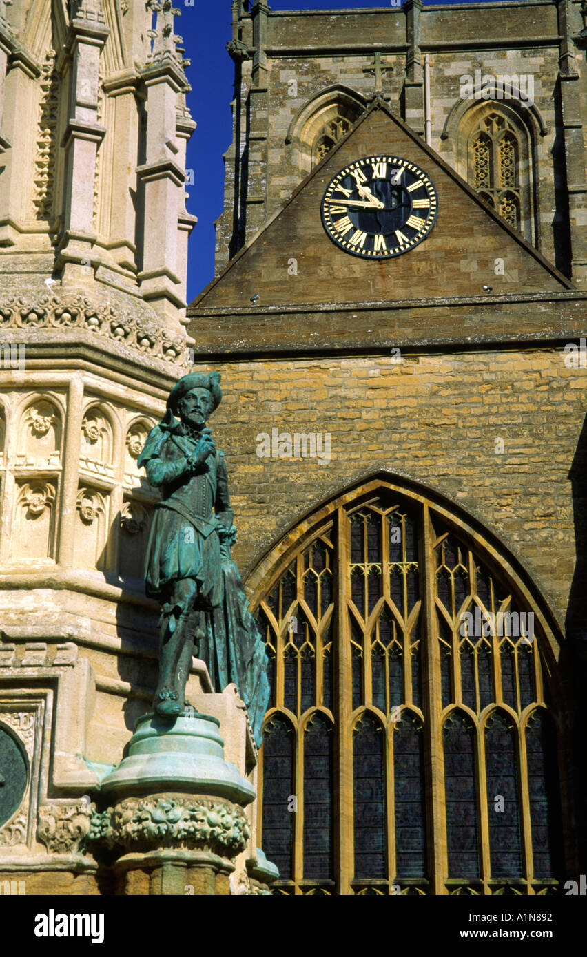 Digby memorial and abbey church of St Mary the Virgin Sherborne Dorset ...