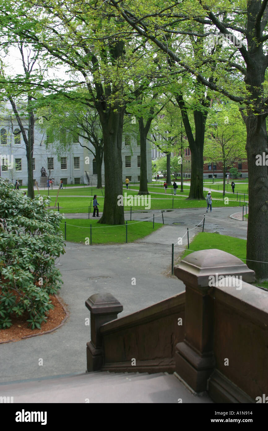 Harvard Campus Cambridge Mass Stock Photo - Alamy