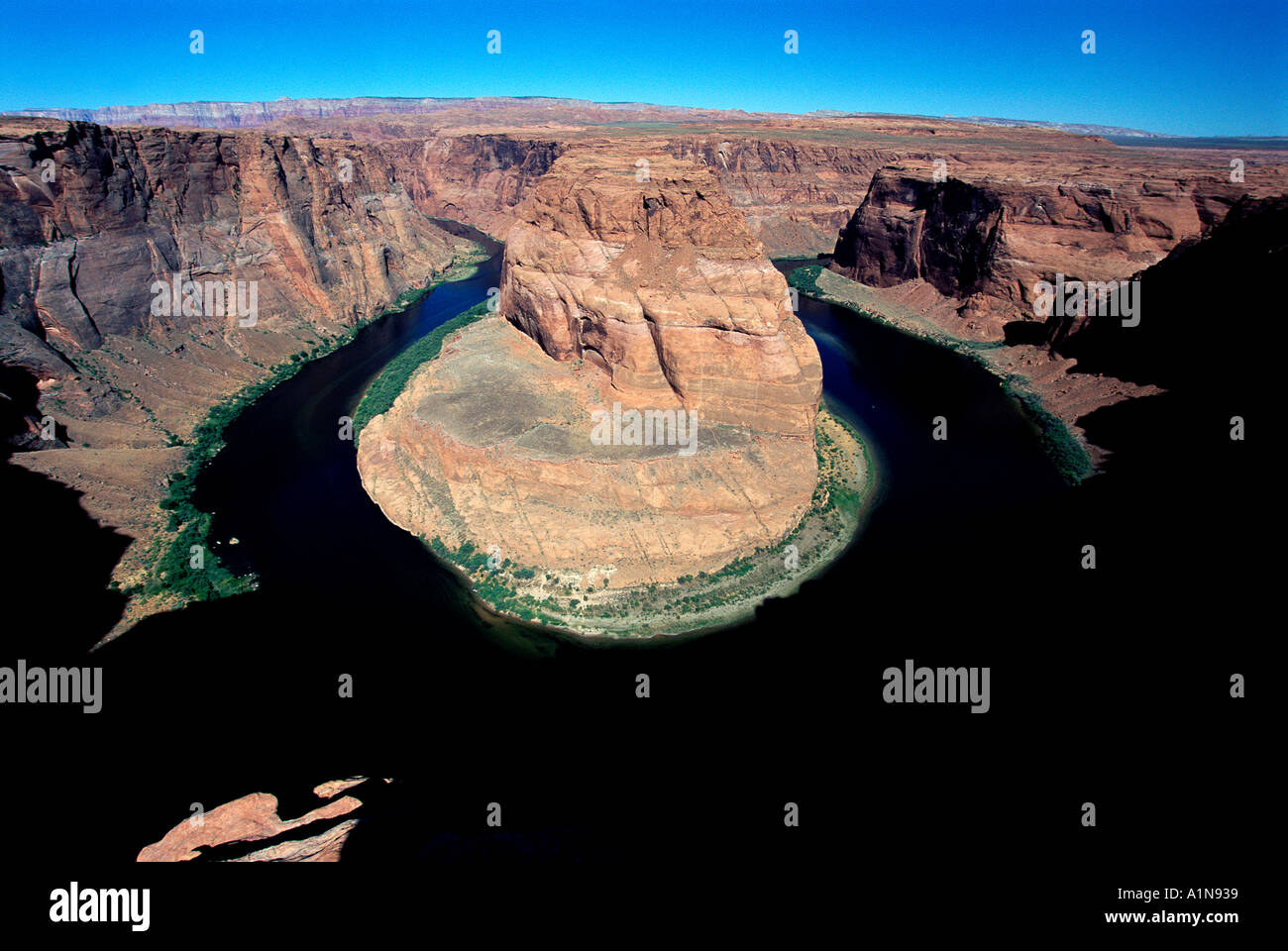 Horseshoe Bend Colorado River Arizona USA Stock Photo - Alamy