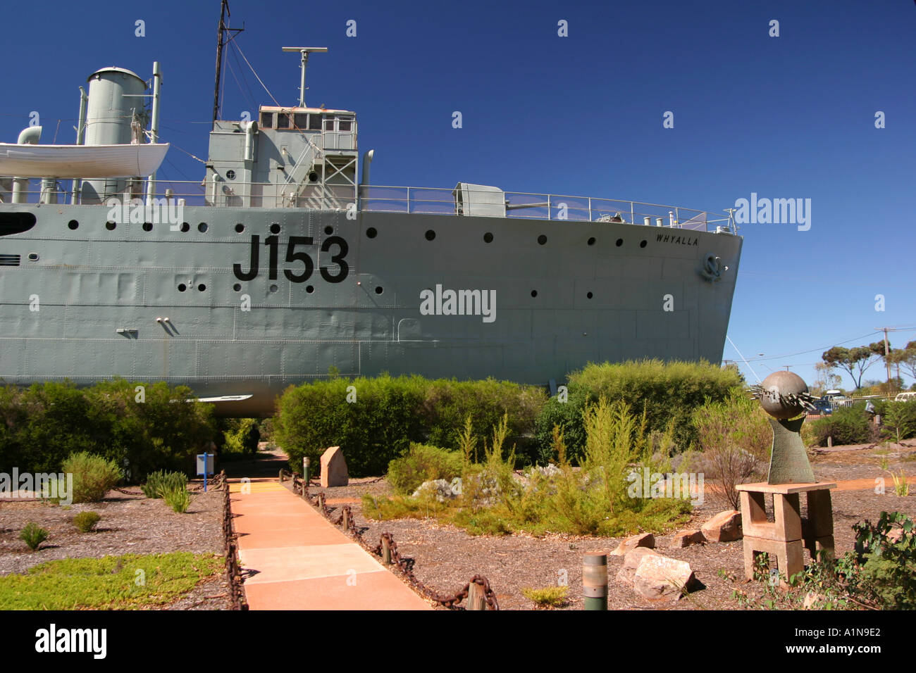 HMAS Whyalla South Australia maritime museum Stock Photo - Alamy