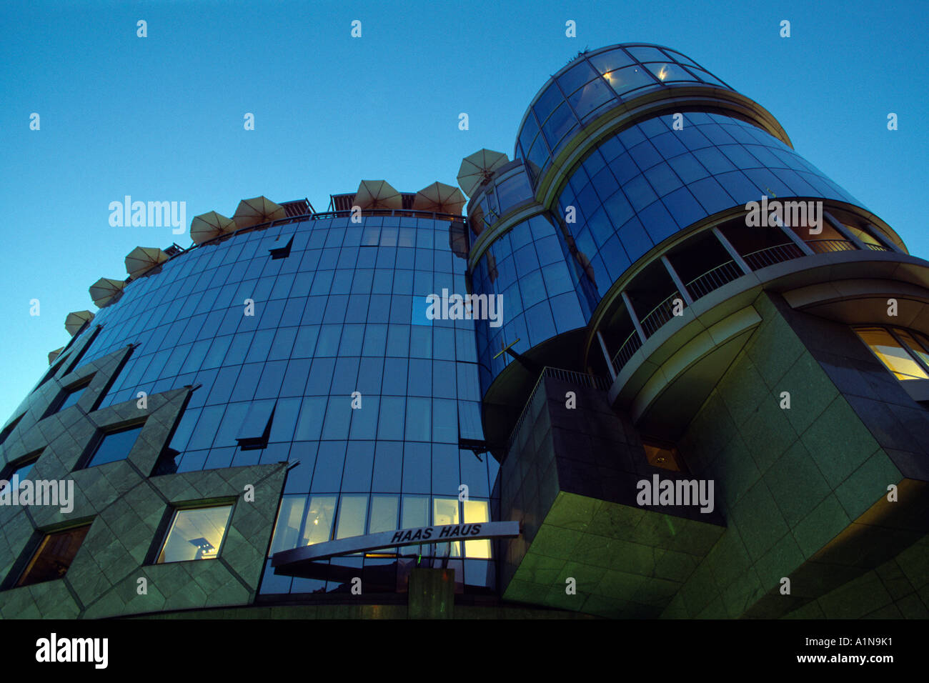 Haas Haus Facade Vienna Austria High Resolution Stock Photography and ...