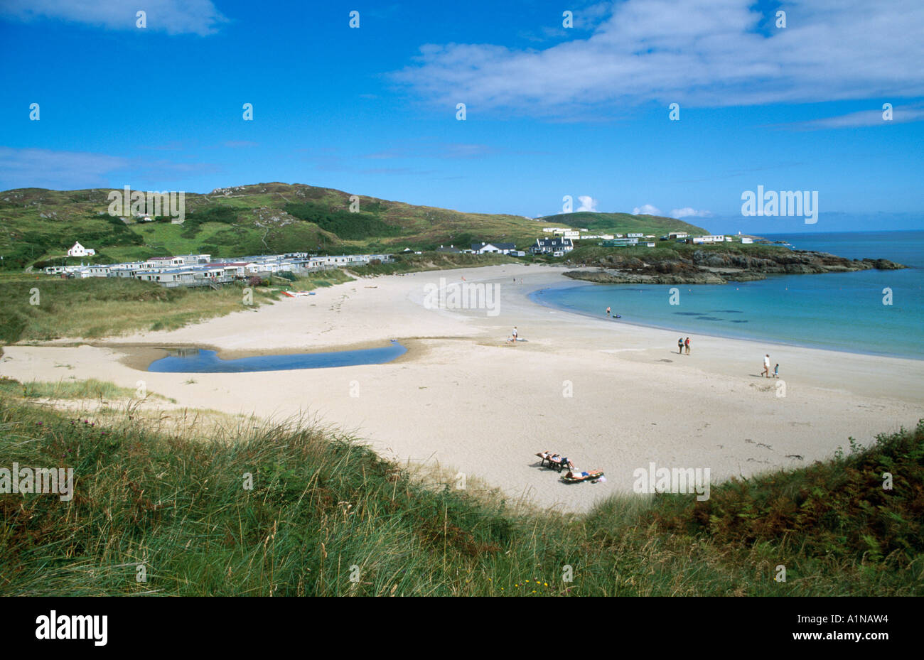 beach near Melmore Head, County Donegal, Republic of Ireland Stock ...