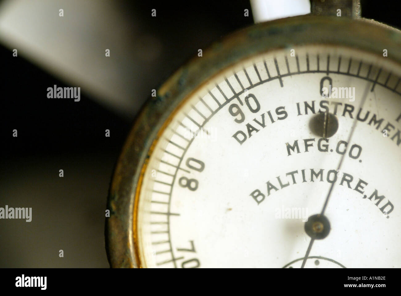 Old Antique Air Flowmeter Stock Photo - Alamy