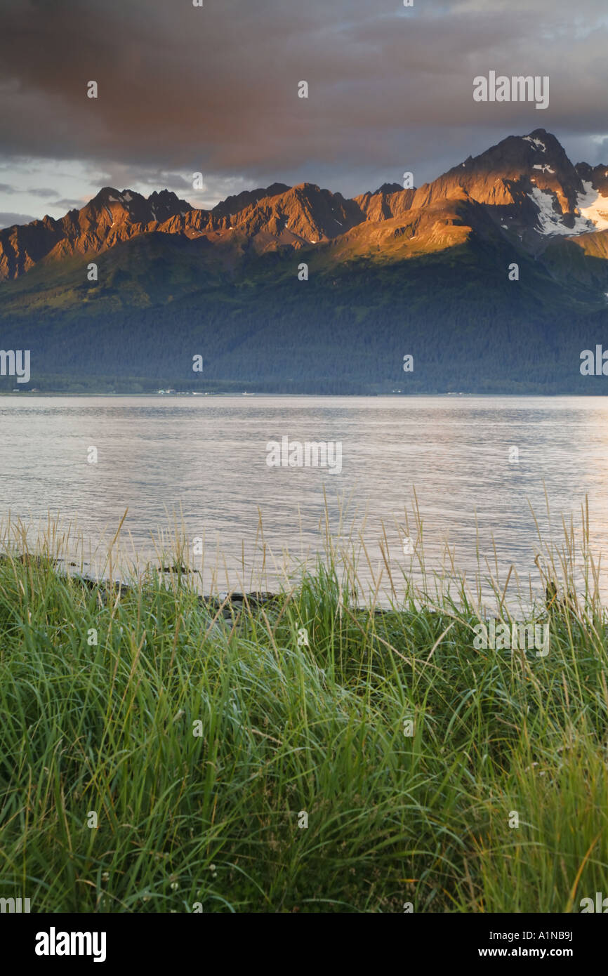 Mt Alice and Resurrection Bay Seward Kenai Peninsula Chugach National ...