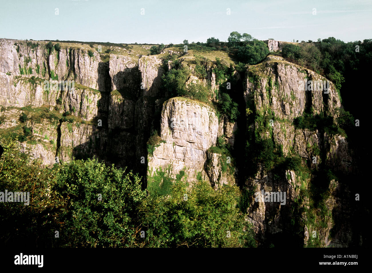 Panoramic view cheddar gorge hi-res stock photography and images - Alamy