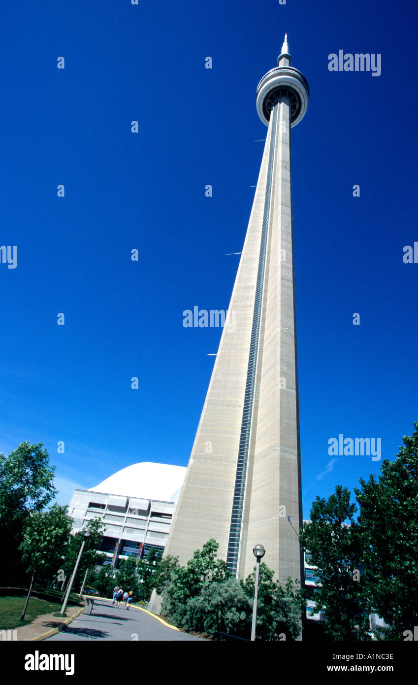 Toronto s CN tower at 1815 feet it is one of the world's tallest ...