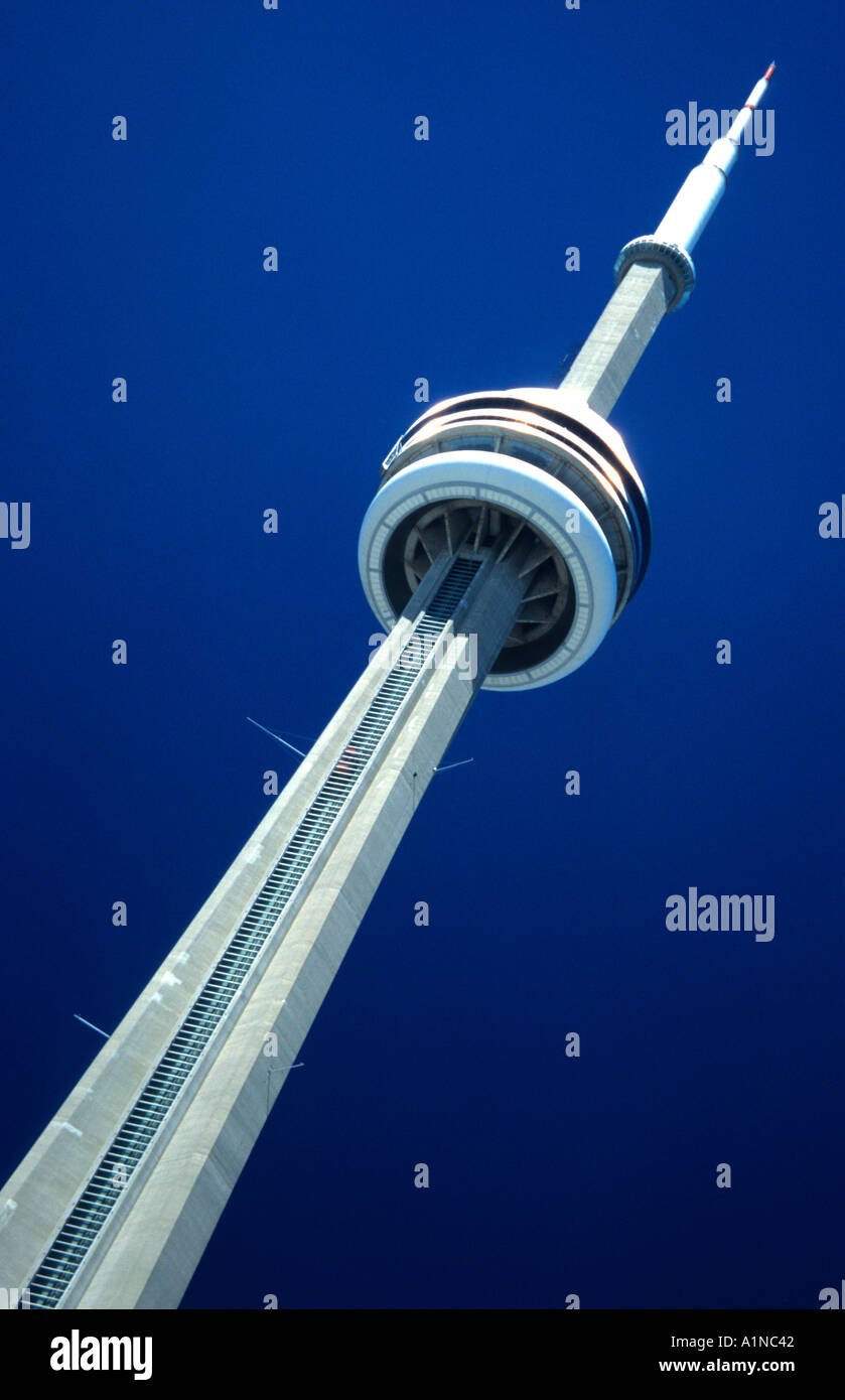 Toronto s CN tower at 1815 feet it is one of the the world's tallest ...