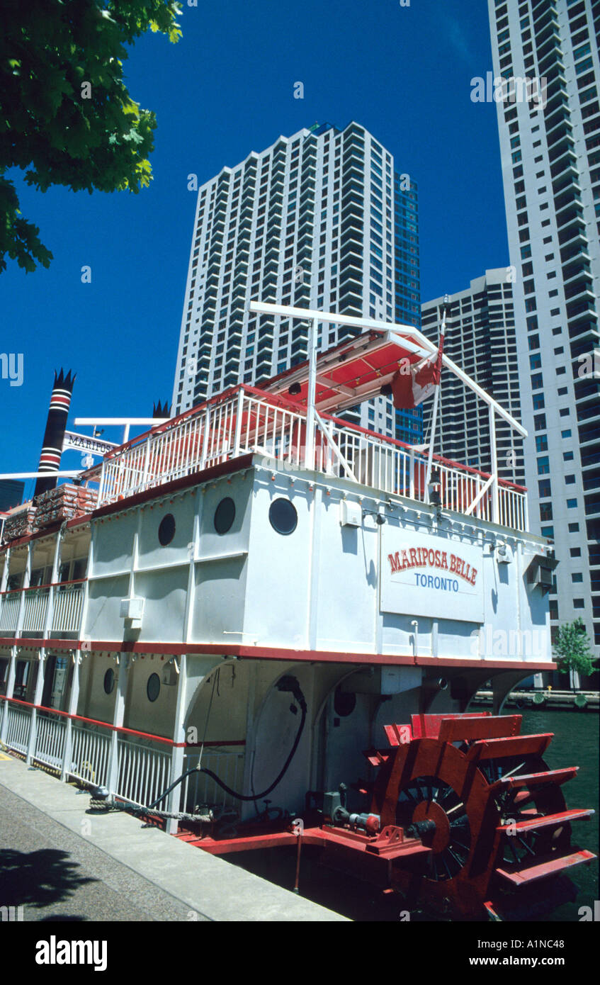 Toronto pleasure steamer,tourist sightseeing ship Stock Photo - Alamy