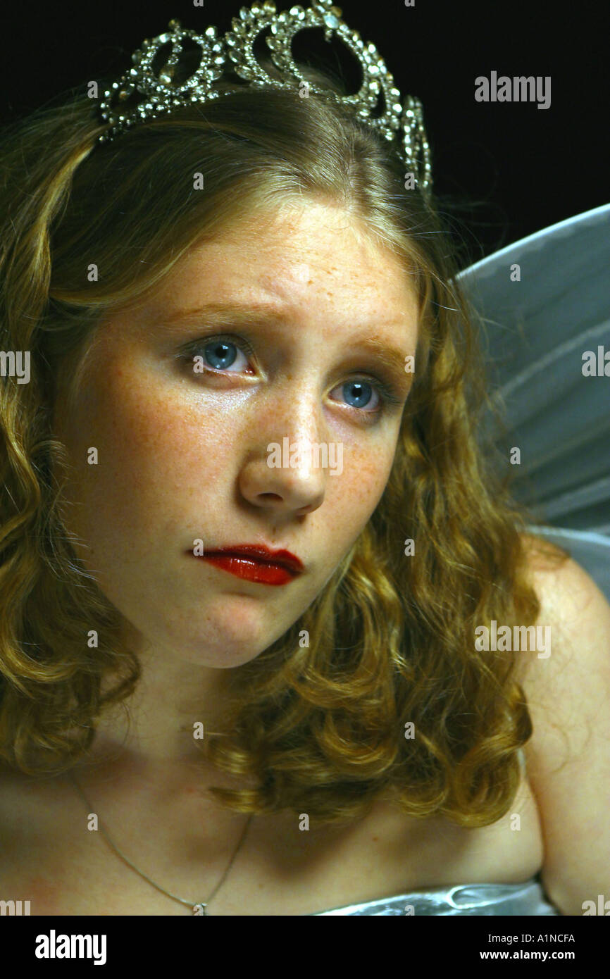 Sad Princess Photo Photos Photographs People Stock Photo - Alamy
