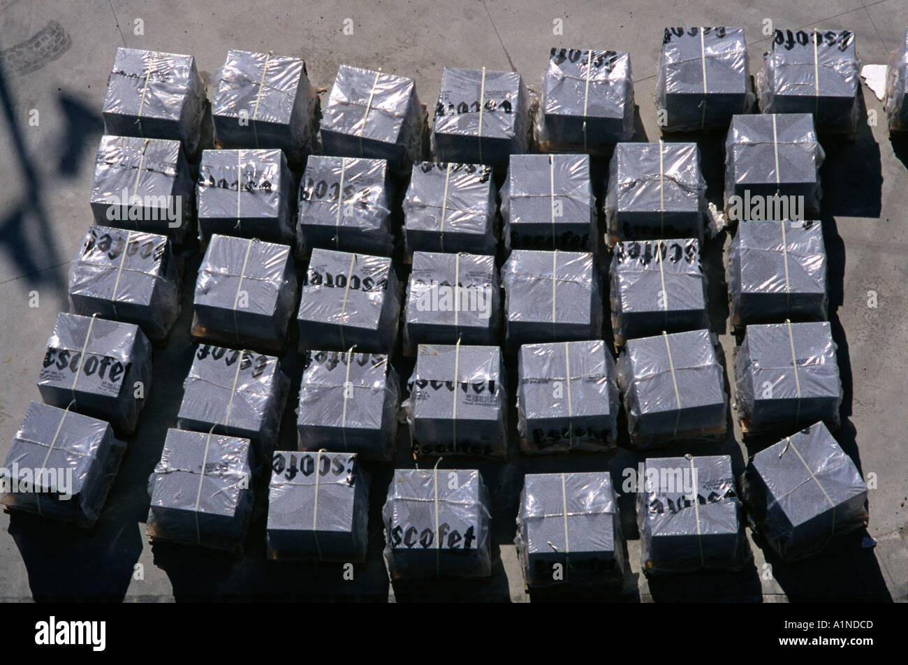 Cubes of materials Stock Photo - Alamy