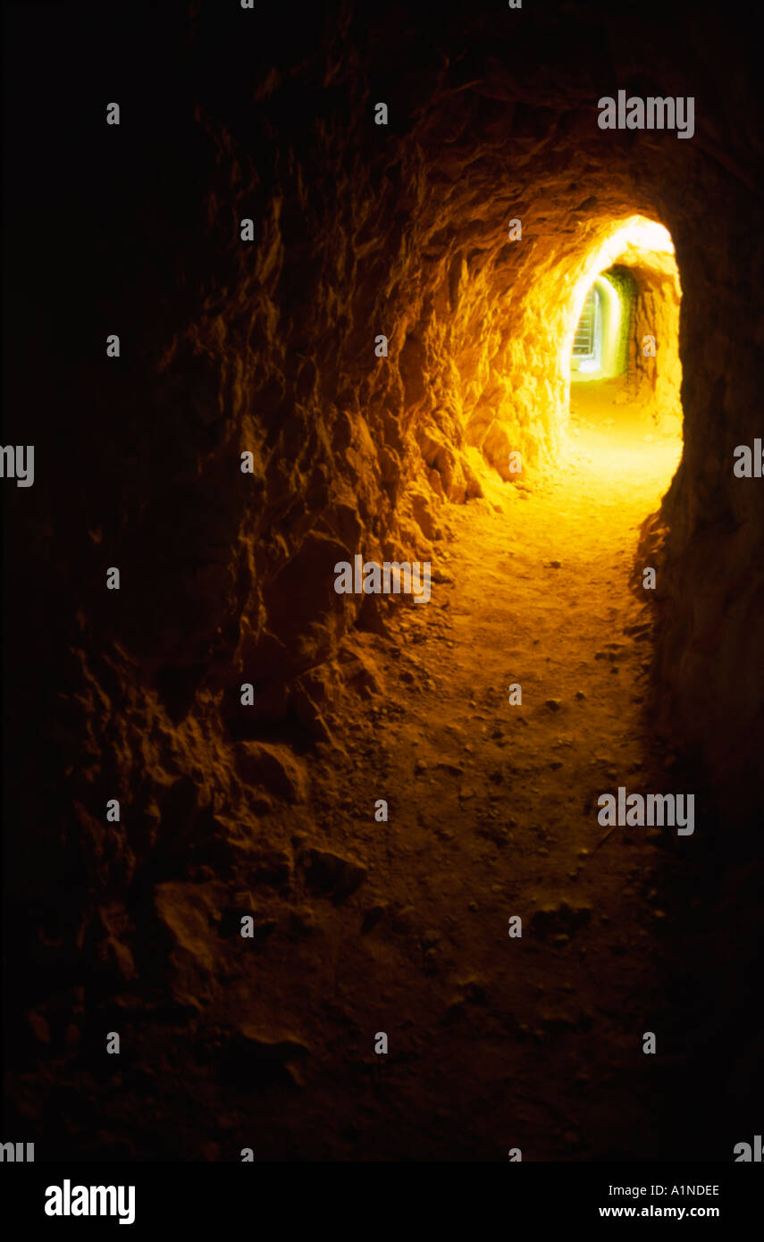 Prison Tunnel At Entrevaux In Provence France Stock Photo - Alamy