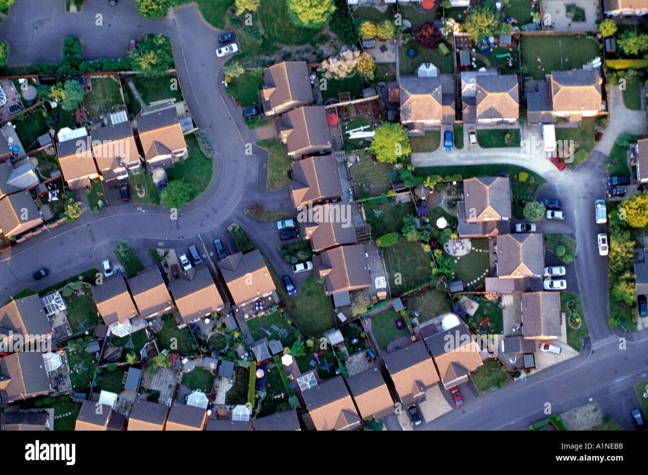 Estate exterior aerial hi-res stock photography and images - Alamy