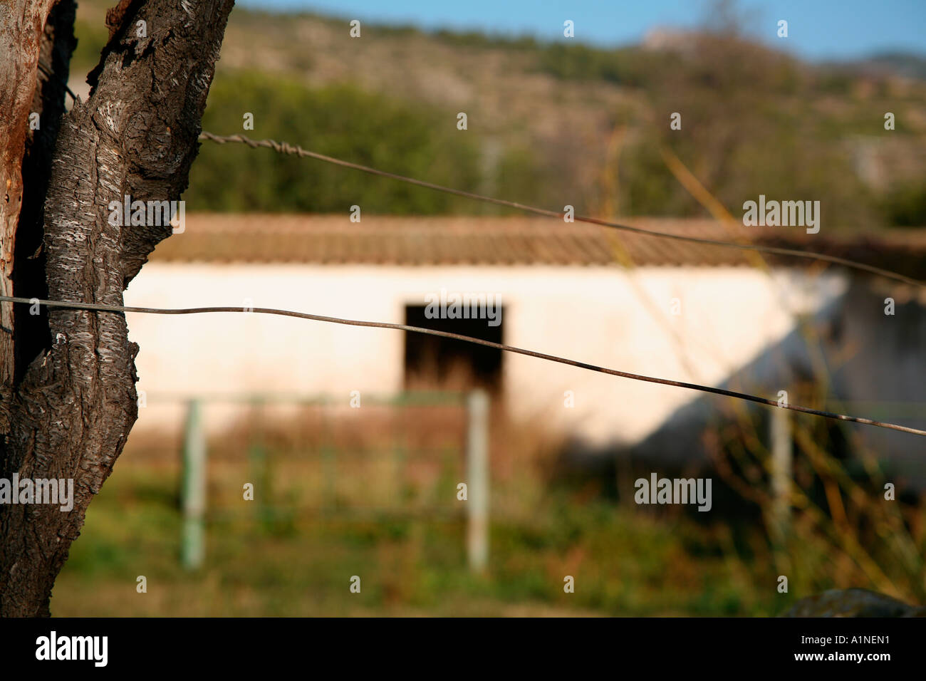 spanish farm building Stock Photo - Alamy