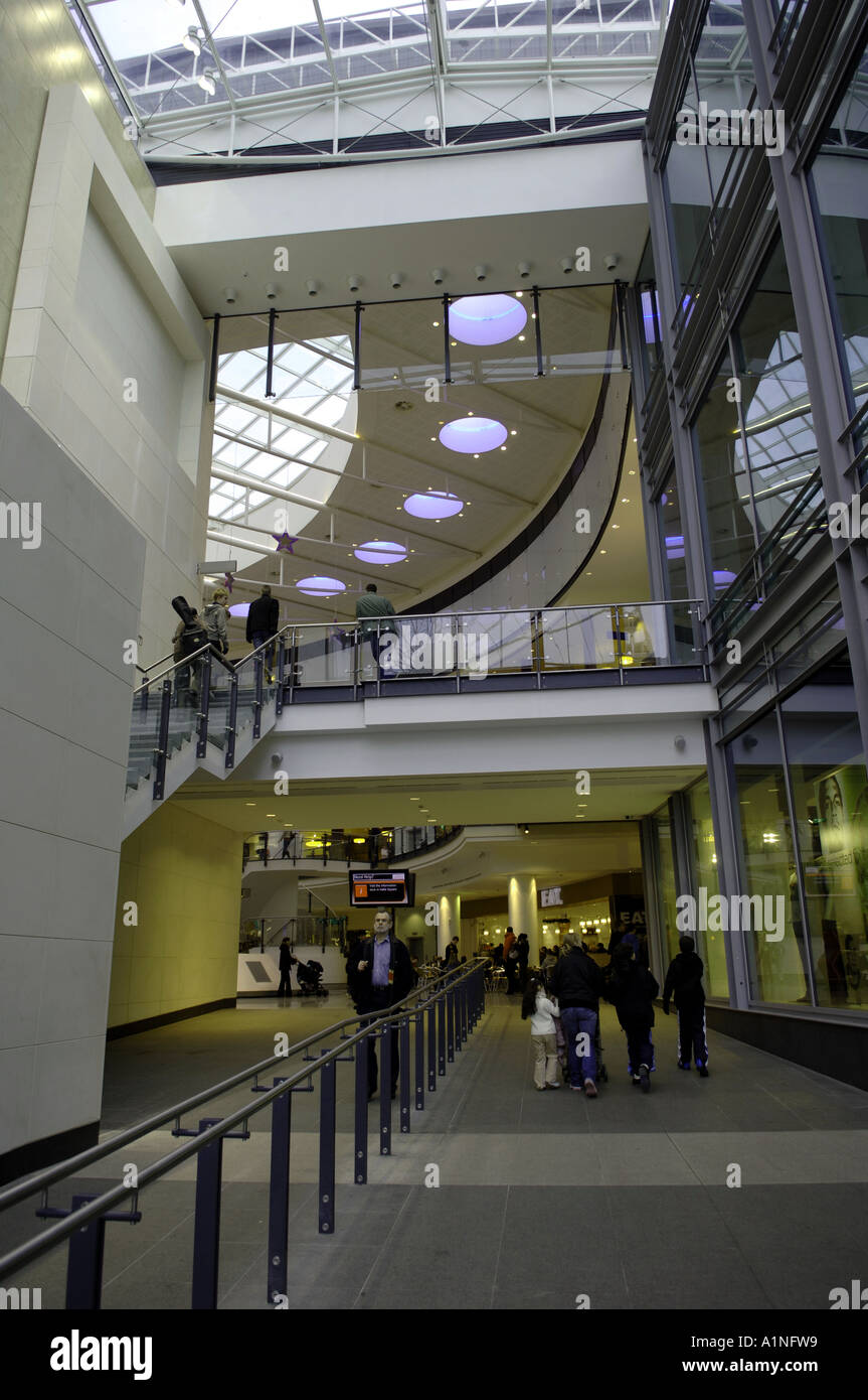 shops hall inside interior modern light shopping store manchester ...