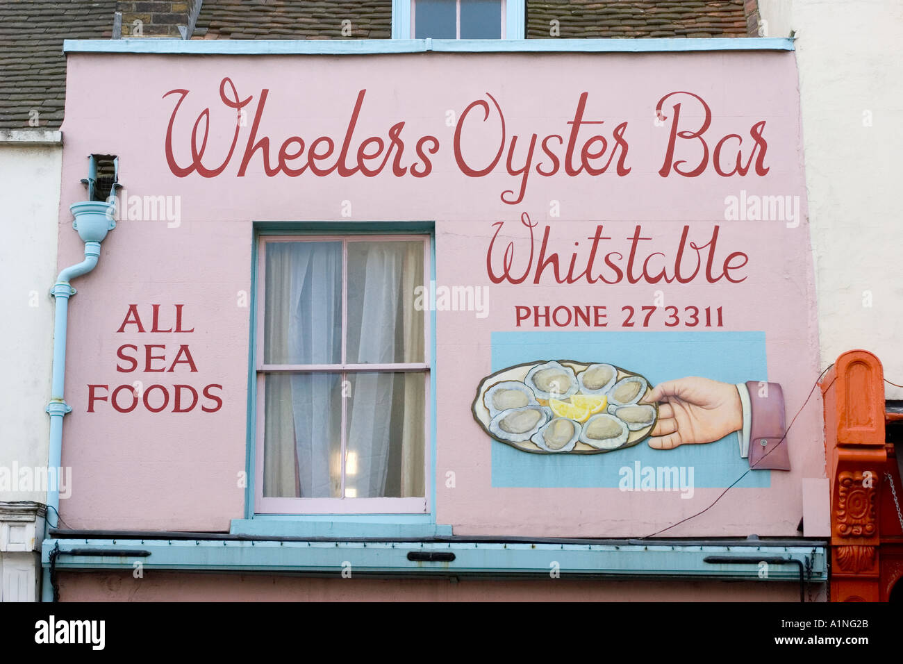 Wheelers Oyster Bar Whitstable Kent England UK Stock Photo - Alamy