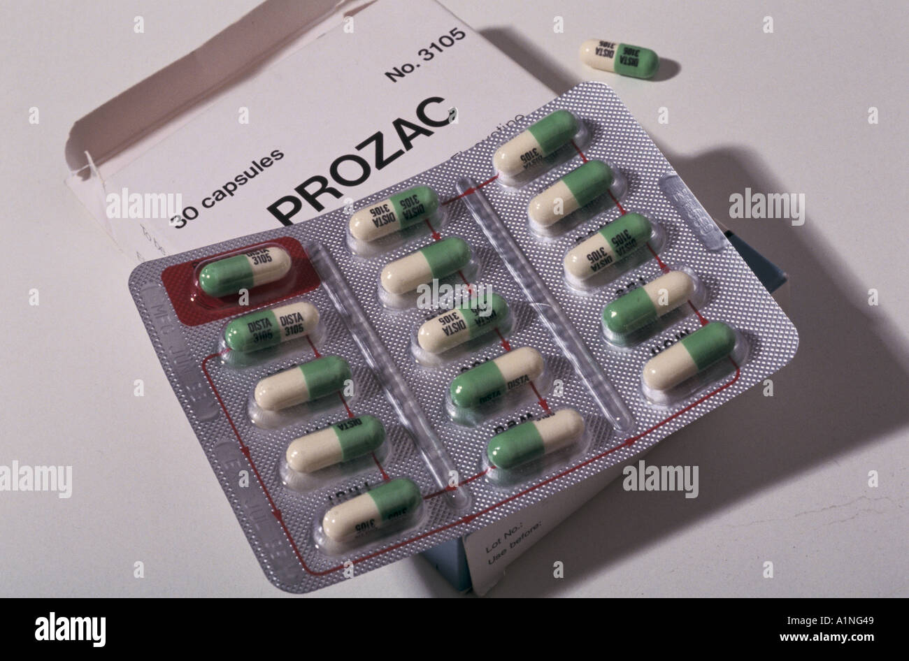 Prozac capsules hi-res stock photography and images - Alamy