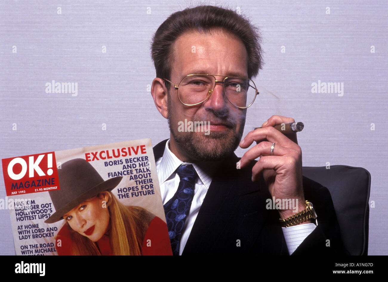RICHARD DESMOND 1993 Stock Photo - Alamy