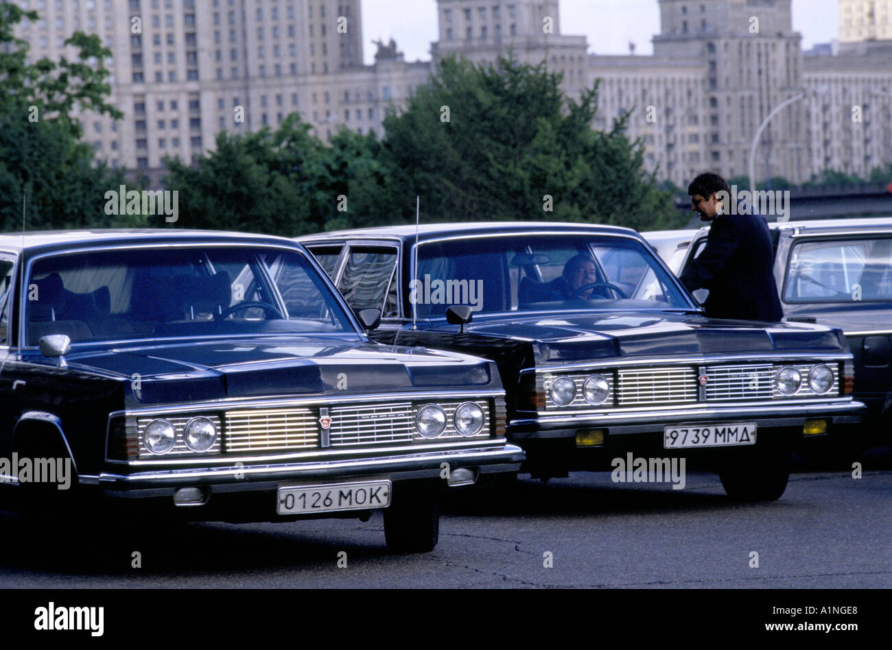 ZIL CARS MOSCOW RUSSIA Stock Photo - Alamy