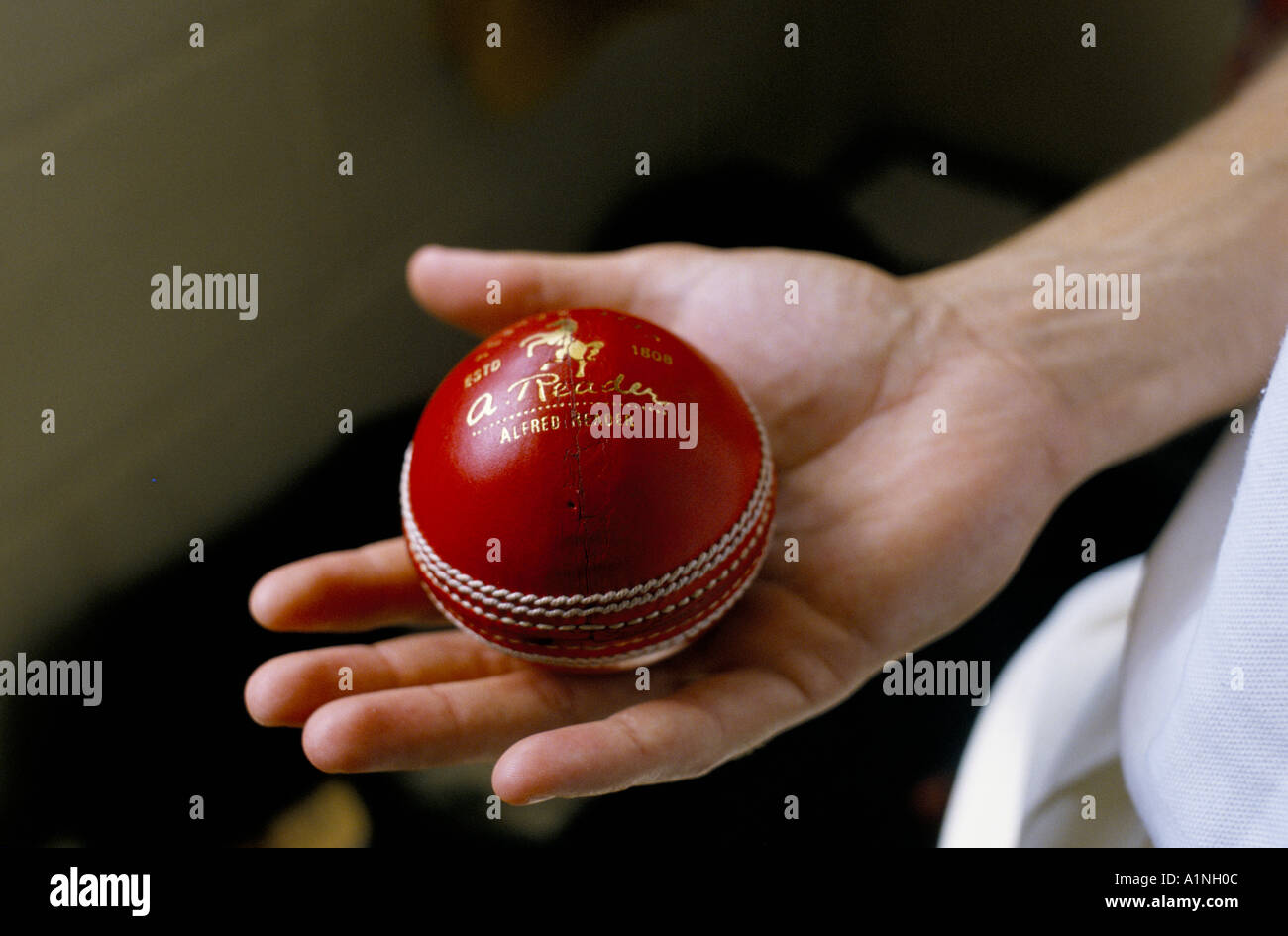 WEEKEND AMATEUR CRICKET CRICKET BALL Stock Photo - Alamy