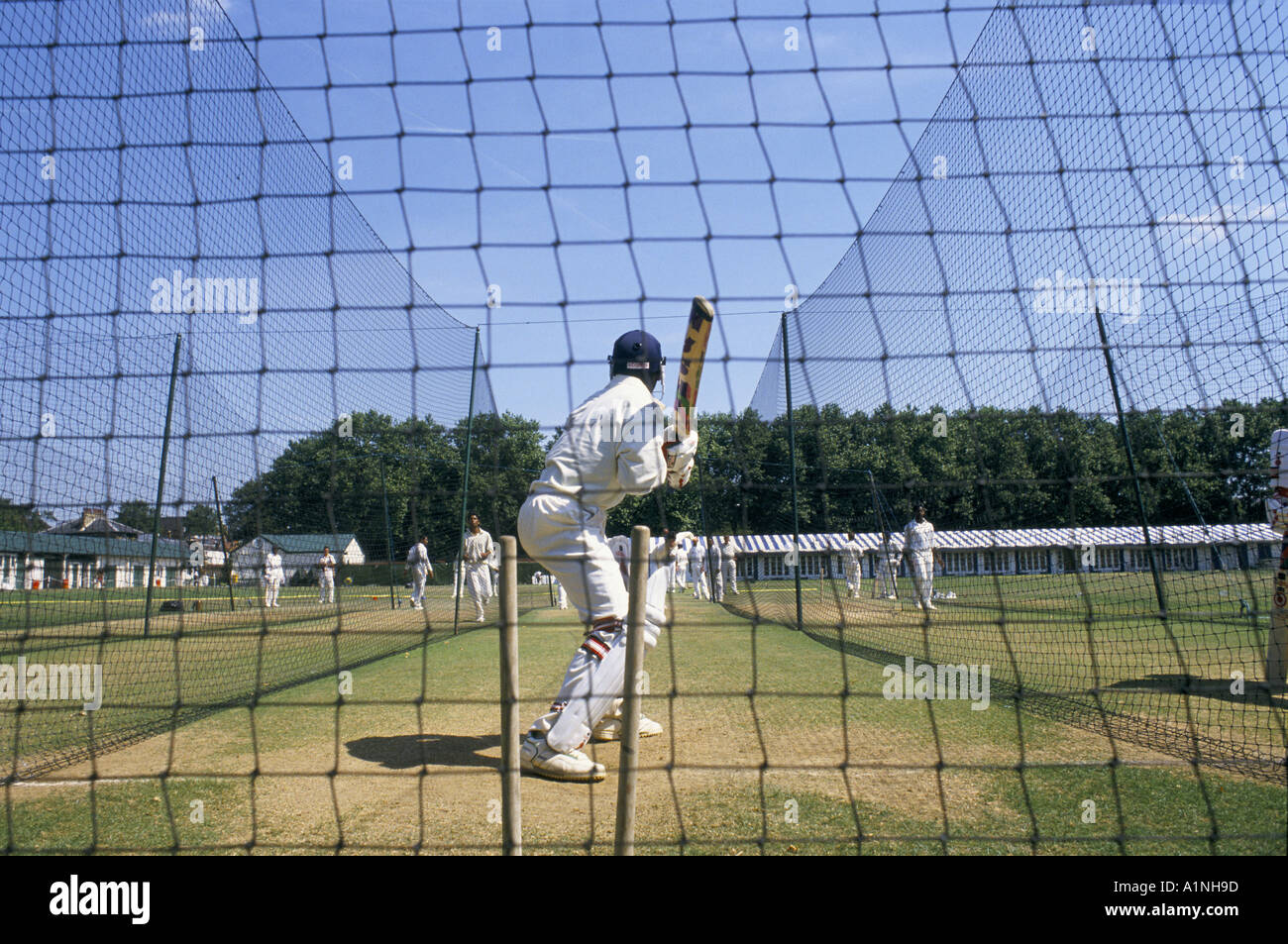 Cricket nets training hi-res stock photography and images - Alamy