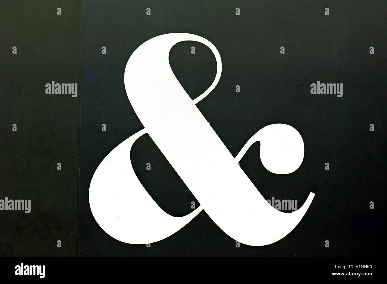 ampersand & and sign black white dark light symbol abbreviate ...