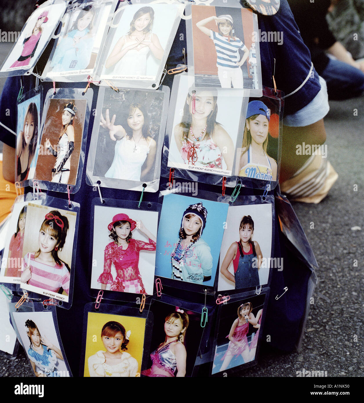 A fan of the japanese girl group Morning Masume Stock Photo - Alamy
