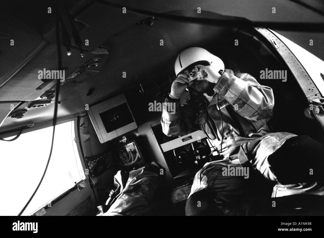 Helicopter Emergency Medical Service HEMS paramedic Paul Woodrow takes ...