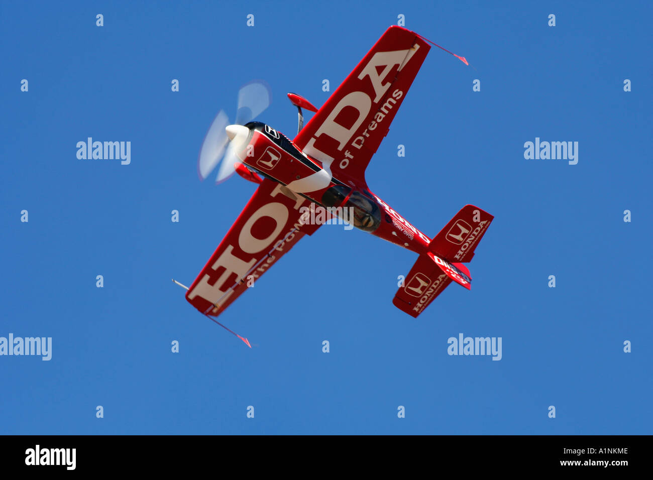Honda Stunt Plane Stock Photo - Alamy