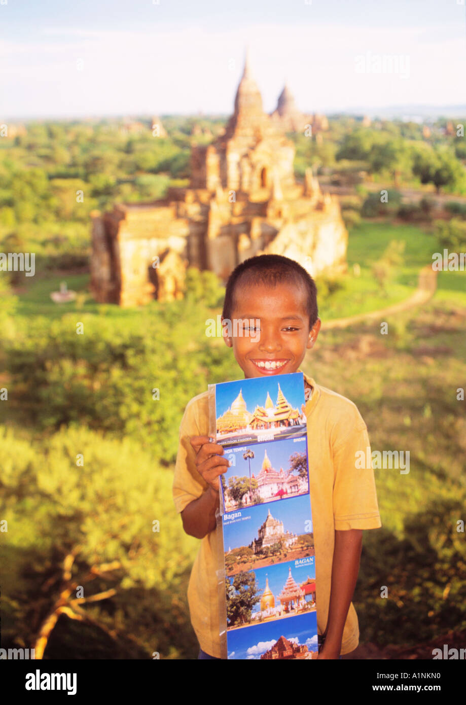 MYANMAR (BURMA) BAGAN VIEW FROM ABOVE Stock Photo - Alamy