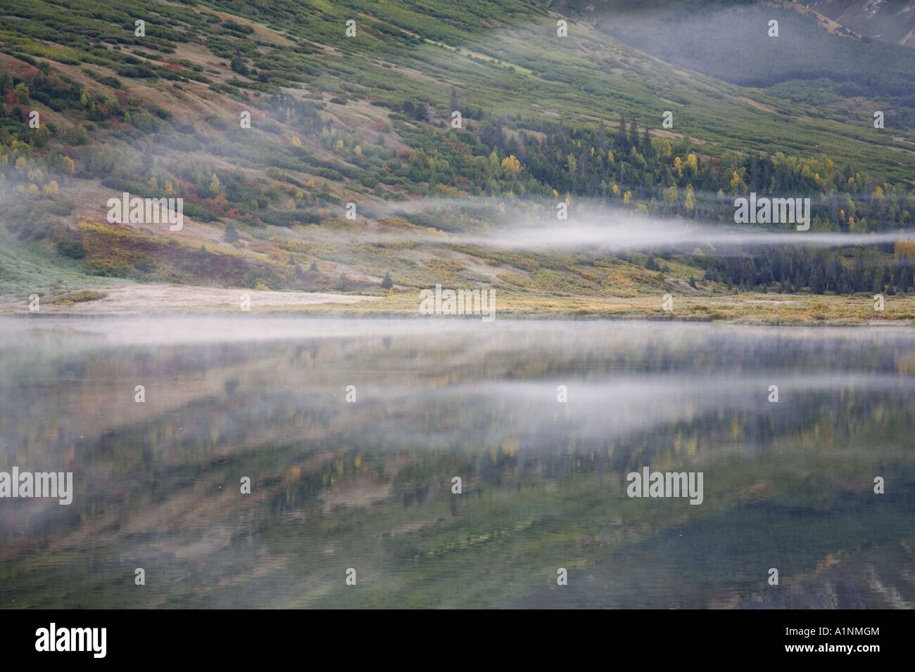 Summit Lake Kenai Peninsula Chugach National Forest Alaska Stock Photo ...