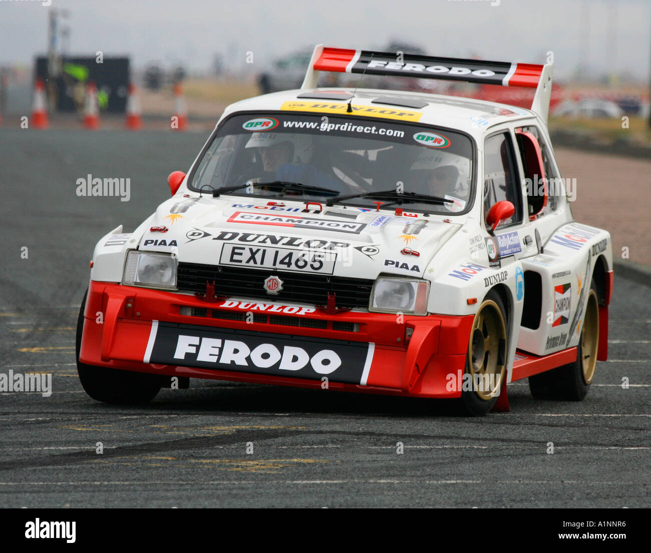 Metro 6R4 on the New Brighton Stages Rally Stock Photo - Alamy