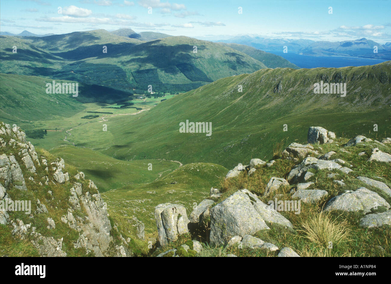Mountains scotland remote open view hi-res stock photography and images ...