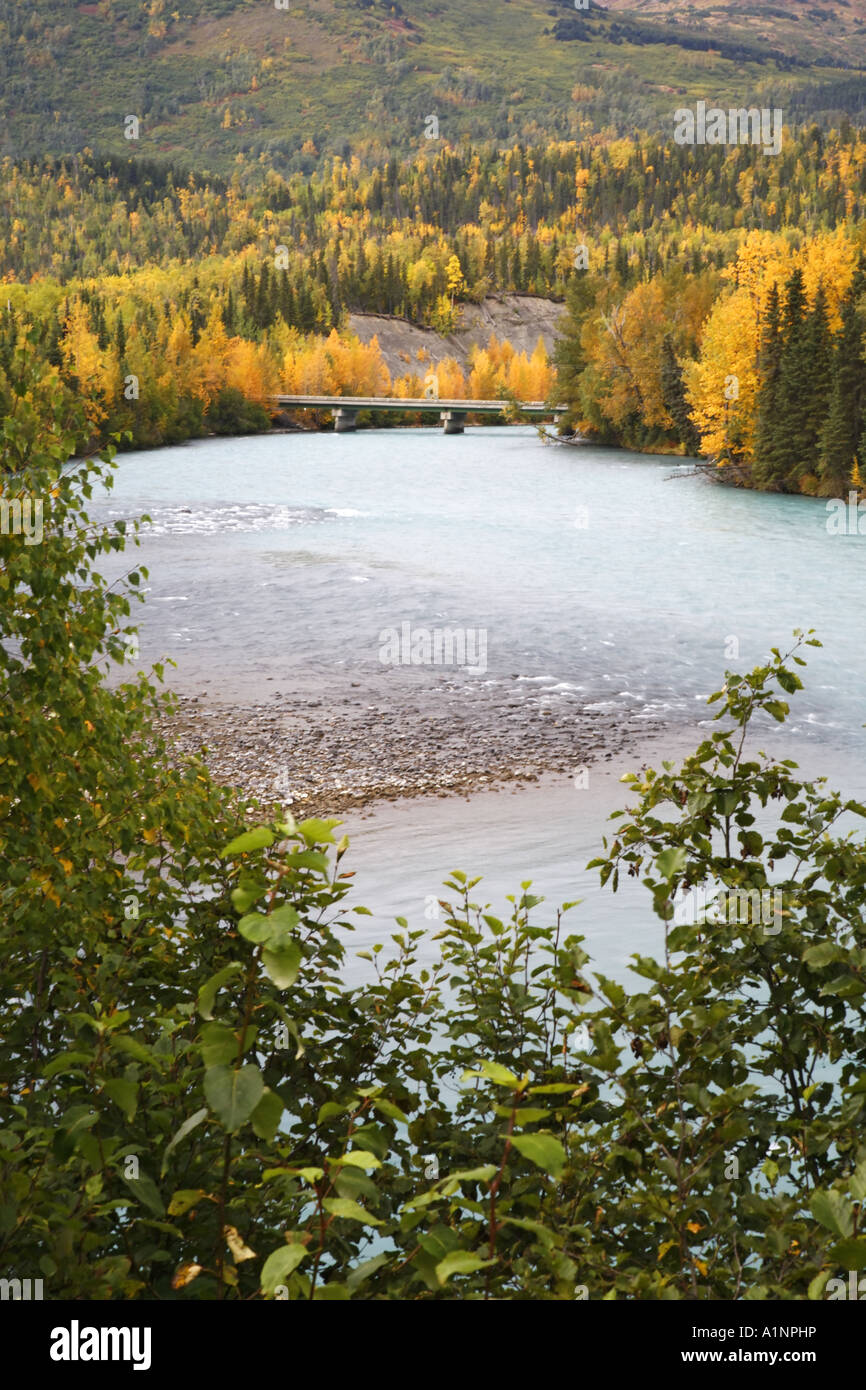 Kenai River Kenai Peninsula Chugach National Forest Alaska Stock Photo ...