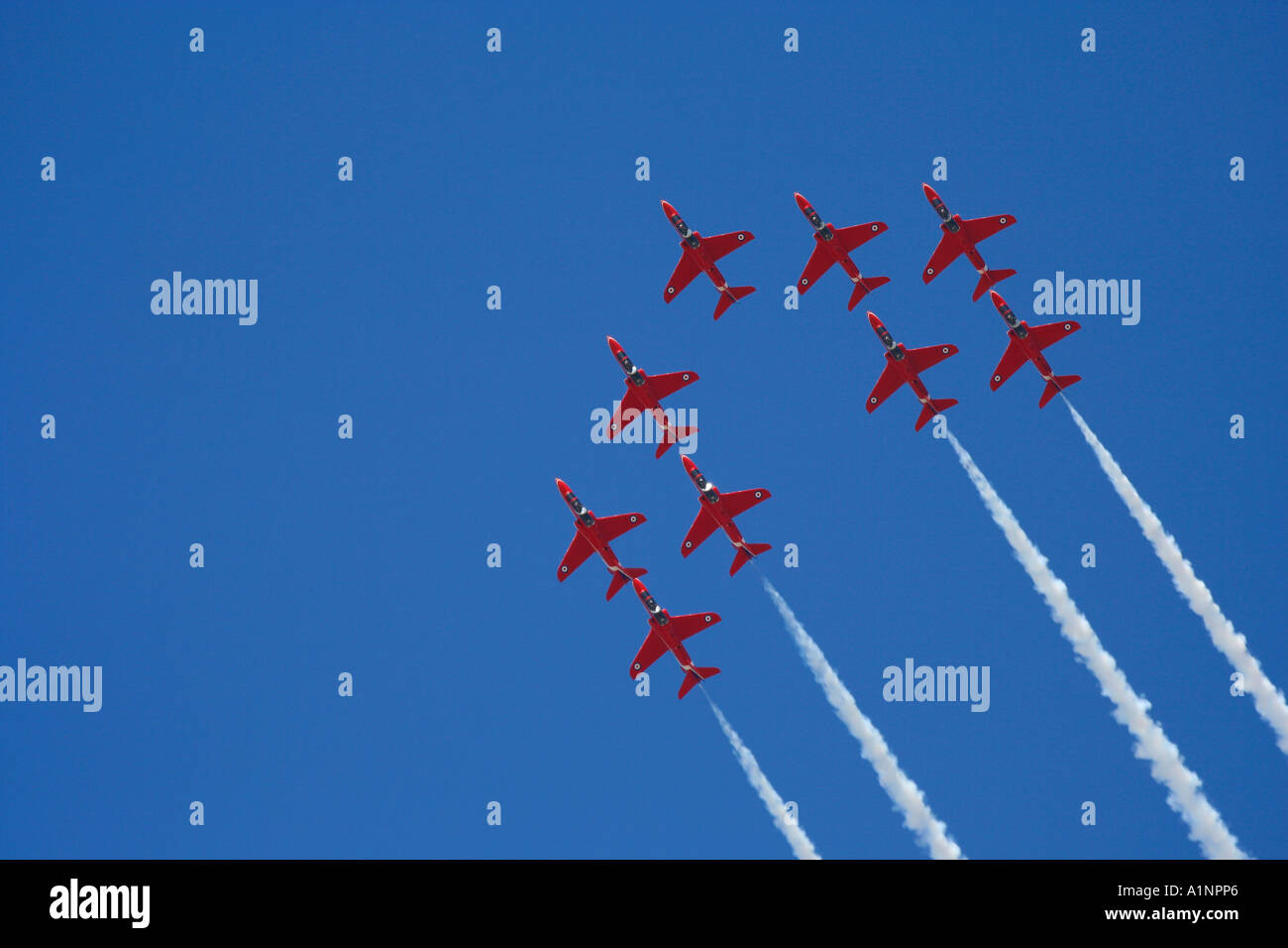 Royal Air Force Red Arrows Stock Photo - Alamy