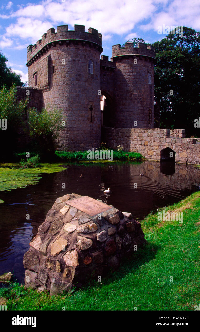 Whittington Castle, Shropshire Stock Photo - Alamy