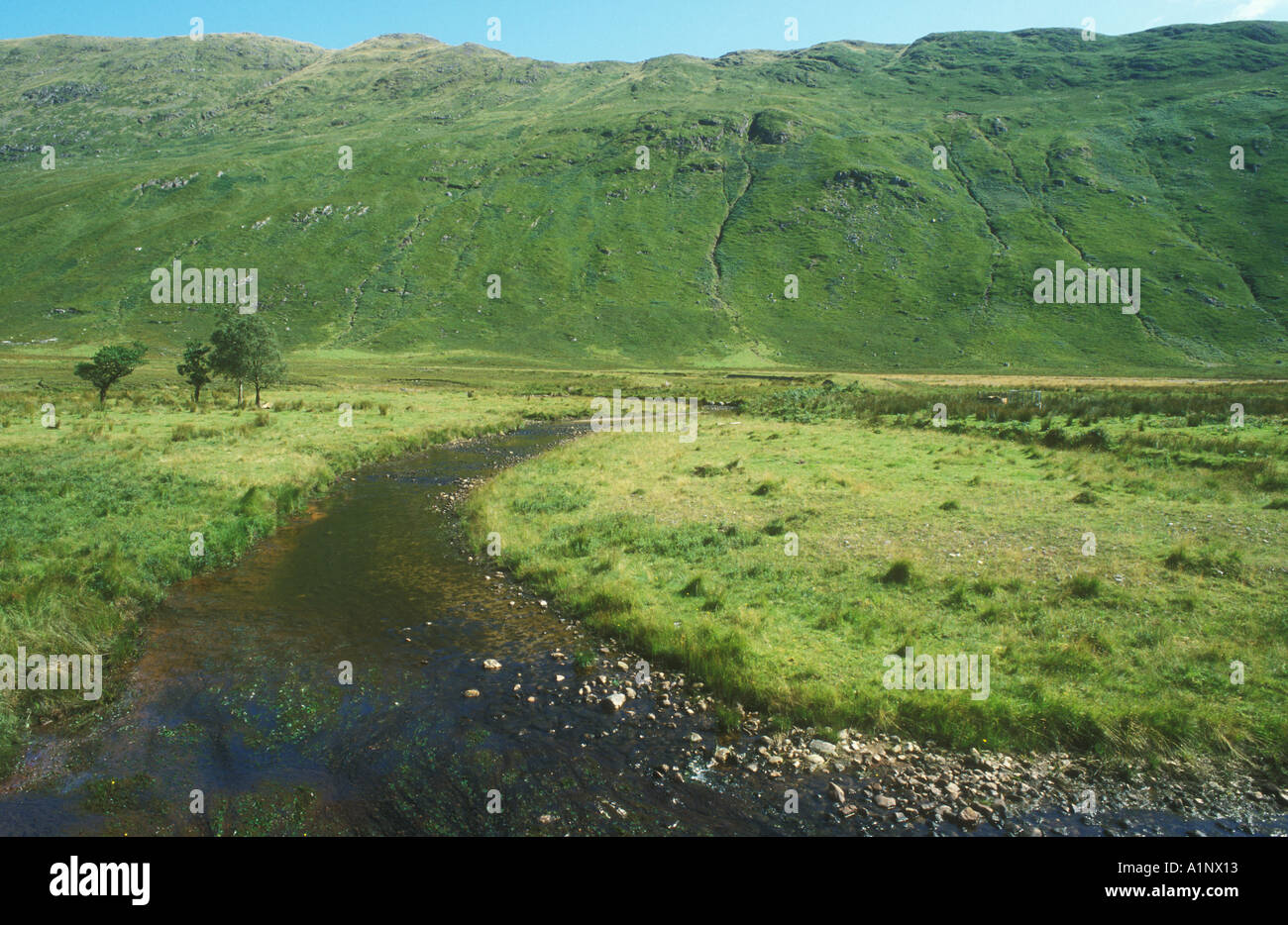 Beautiful still river meandering hi-res stock photography and images ...