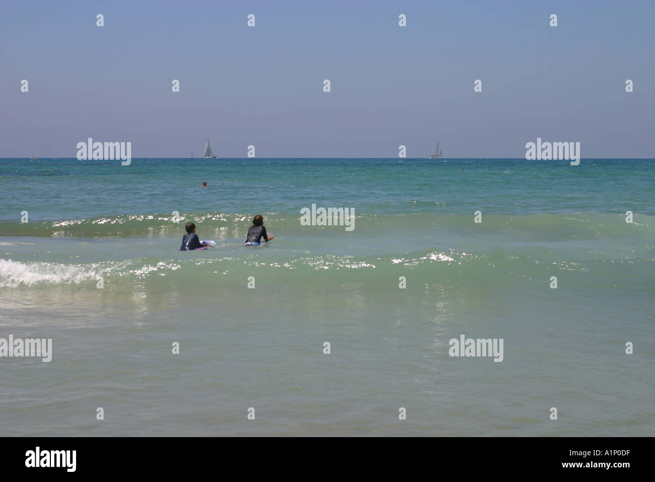 Tel Aviv shore Stock Photo - Alamy