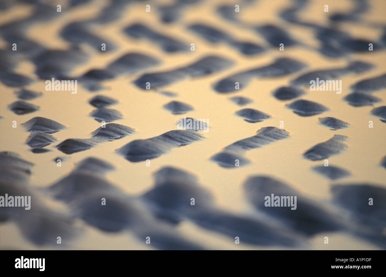 Pattern in sand Stock Photo - Alamy