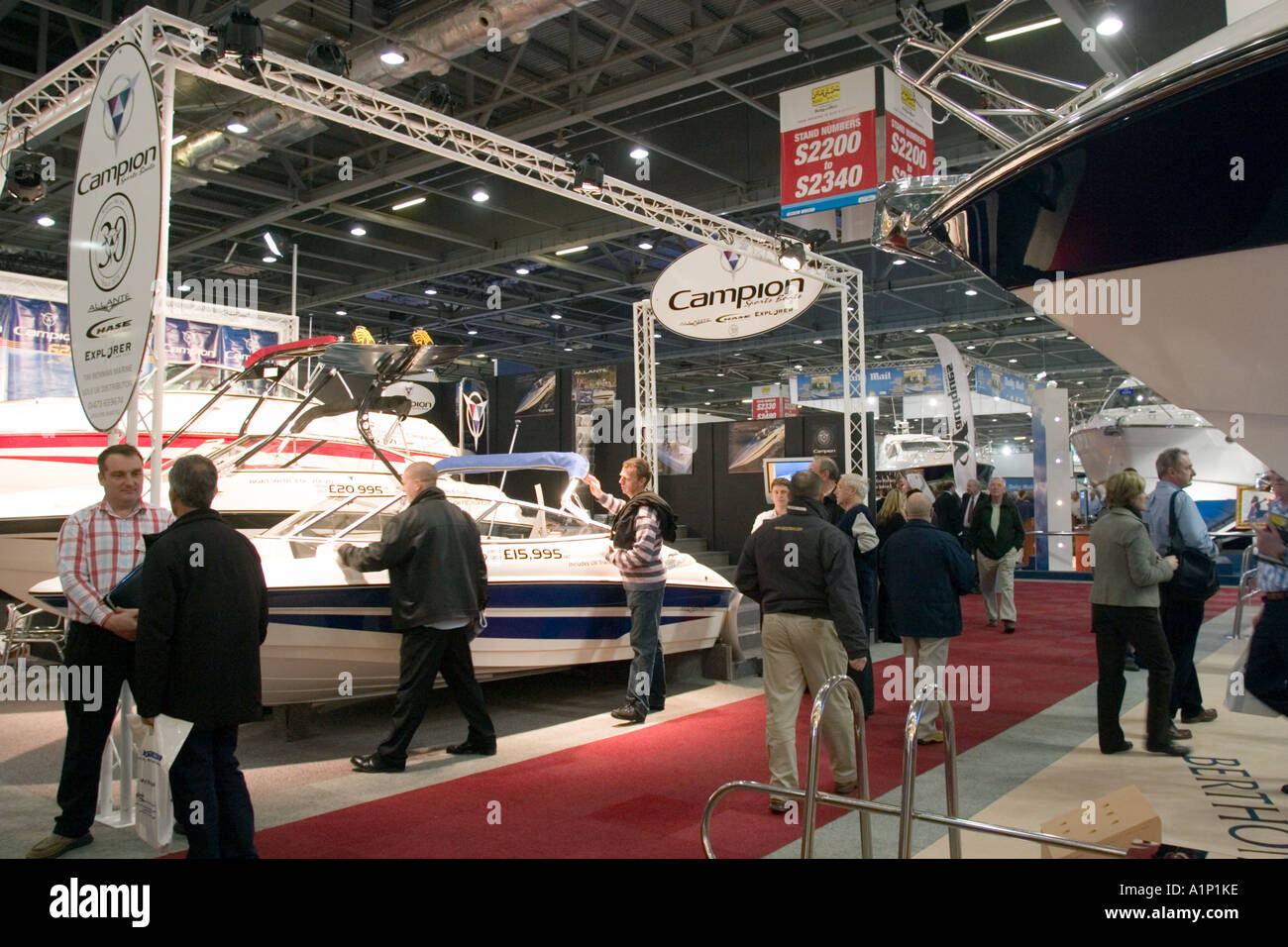 International Boat Show at Excel London the International exhibition ...