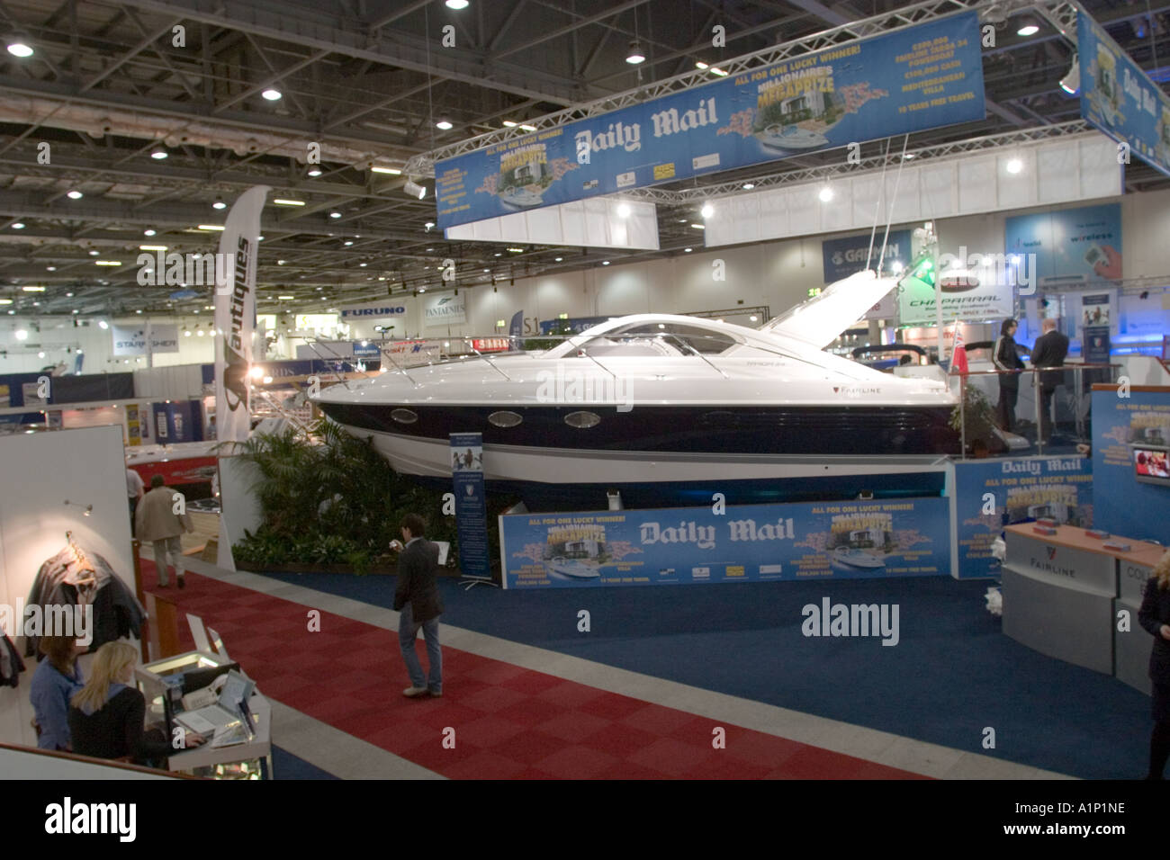 International Boat Show at Excel London the International exhibition ...
