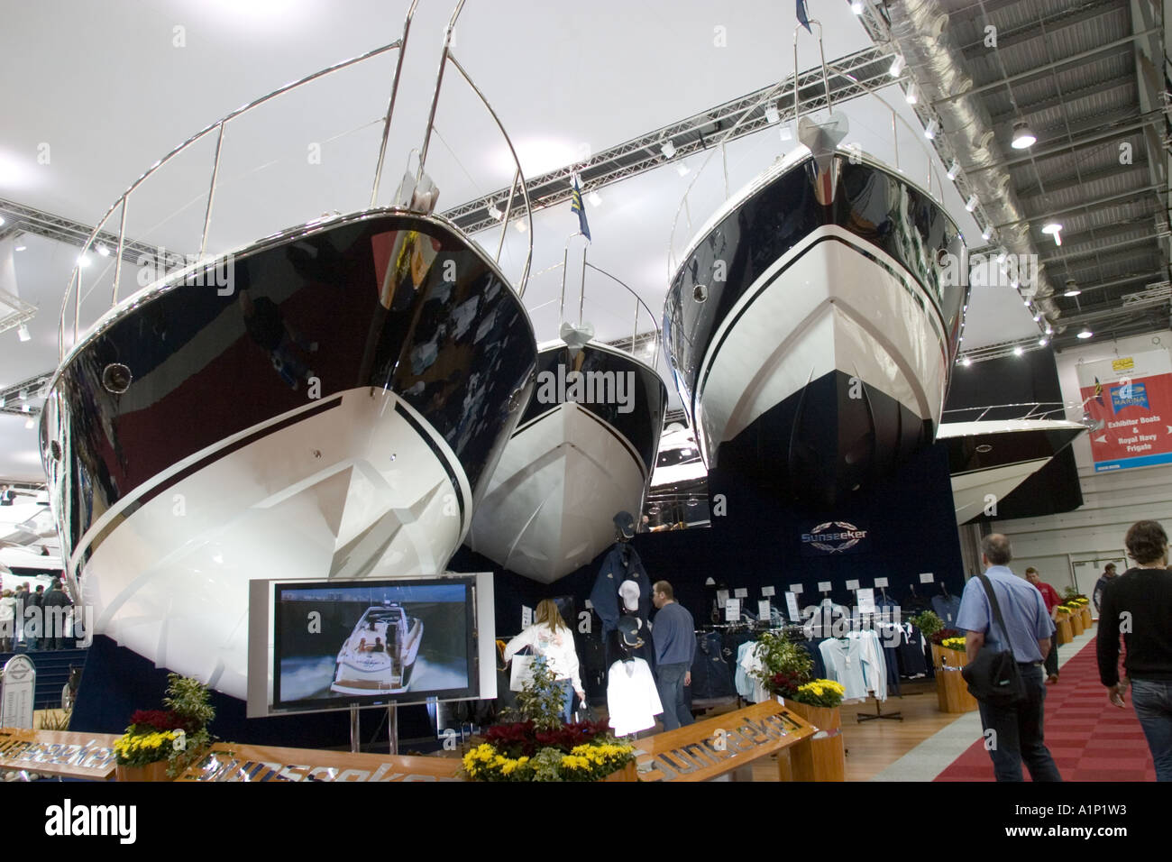 International Boat Show at Excel London the International exhibition ...