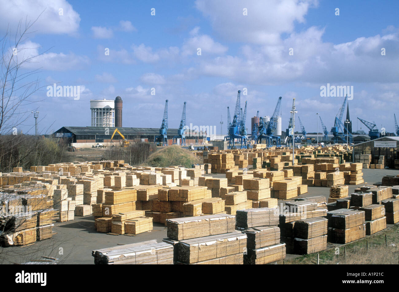 Goole Yorkshire England Stock Photo - Alamy