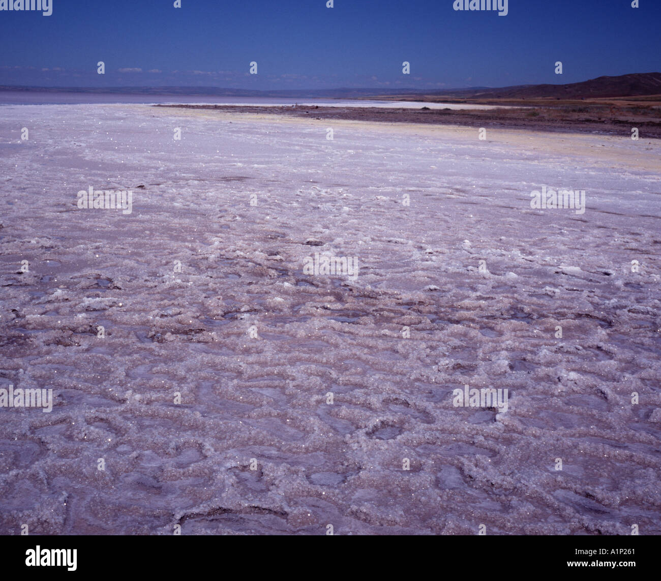 Tuz Gölü or the Salt Lake Turkey Stock Photo - Alamy