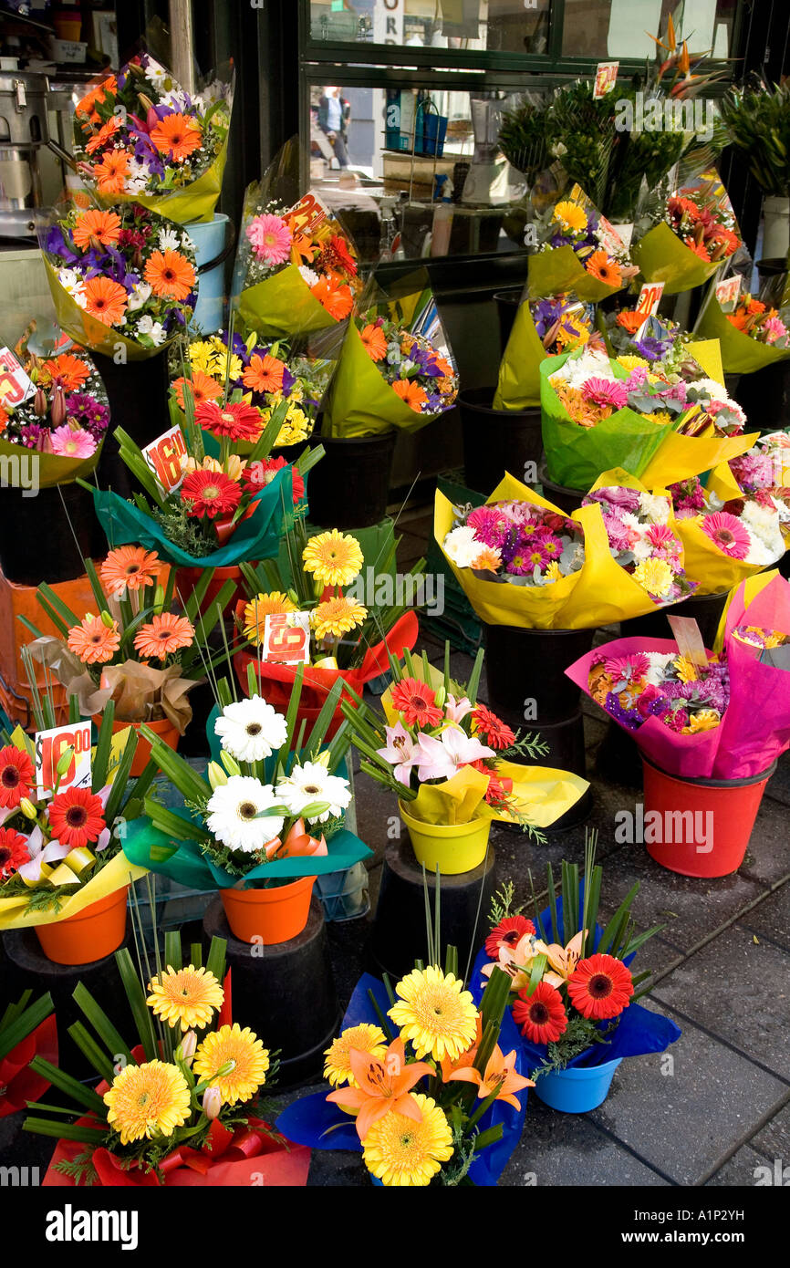 Flower Stall Adelaide South Australia Australia Stock Photo - Alamy
