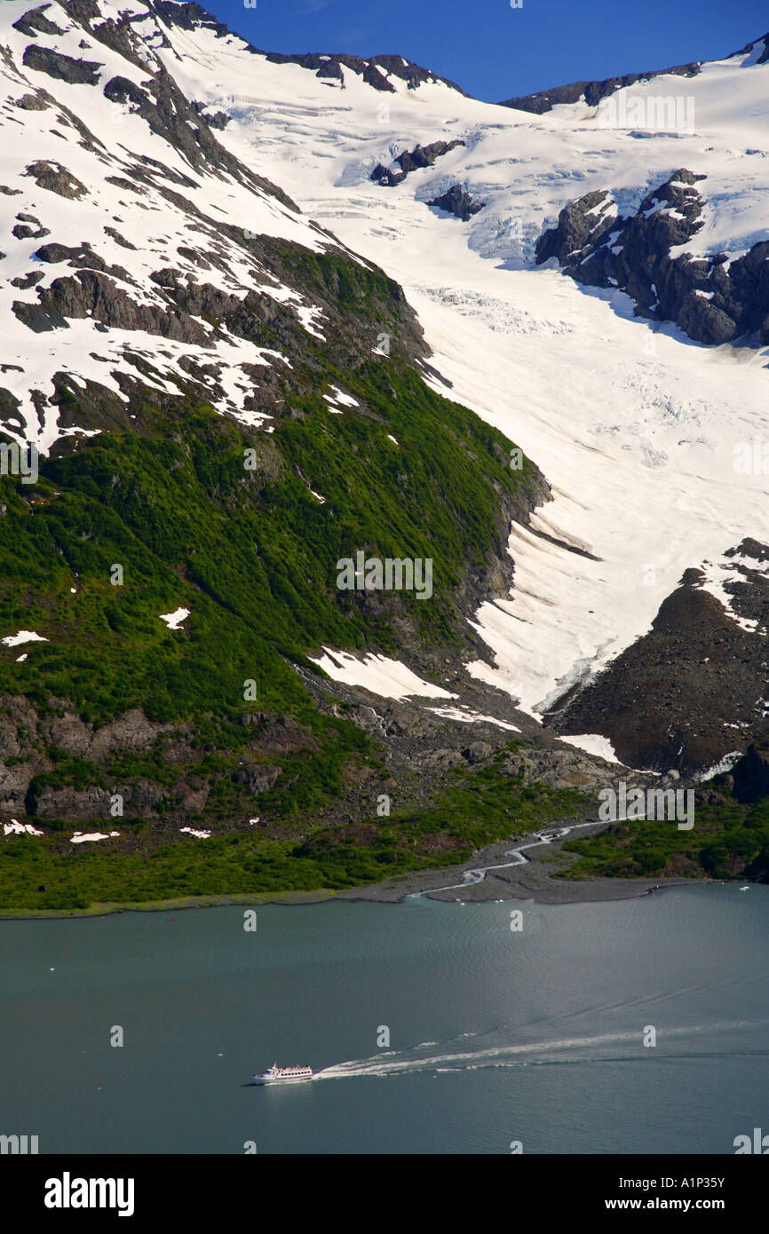 Aerial Blackstone Bay Prince William Sound Chugach National Forest ...