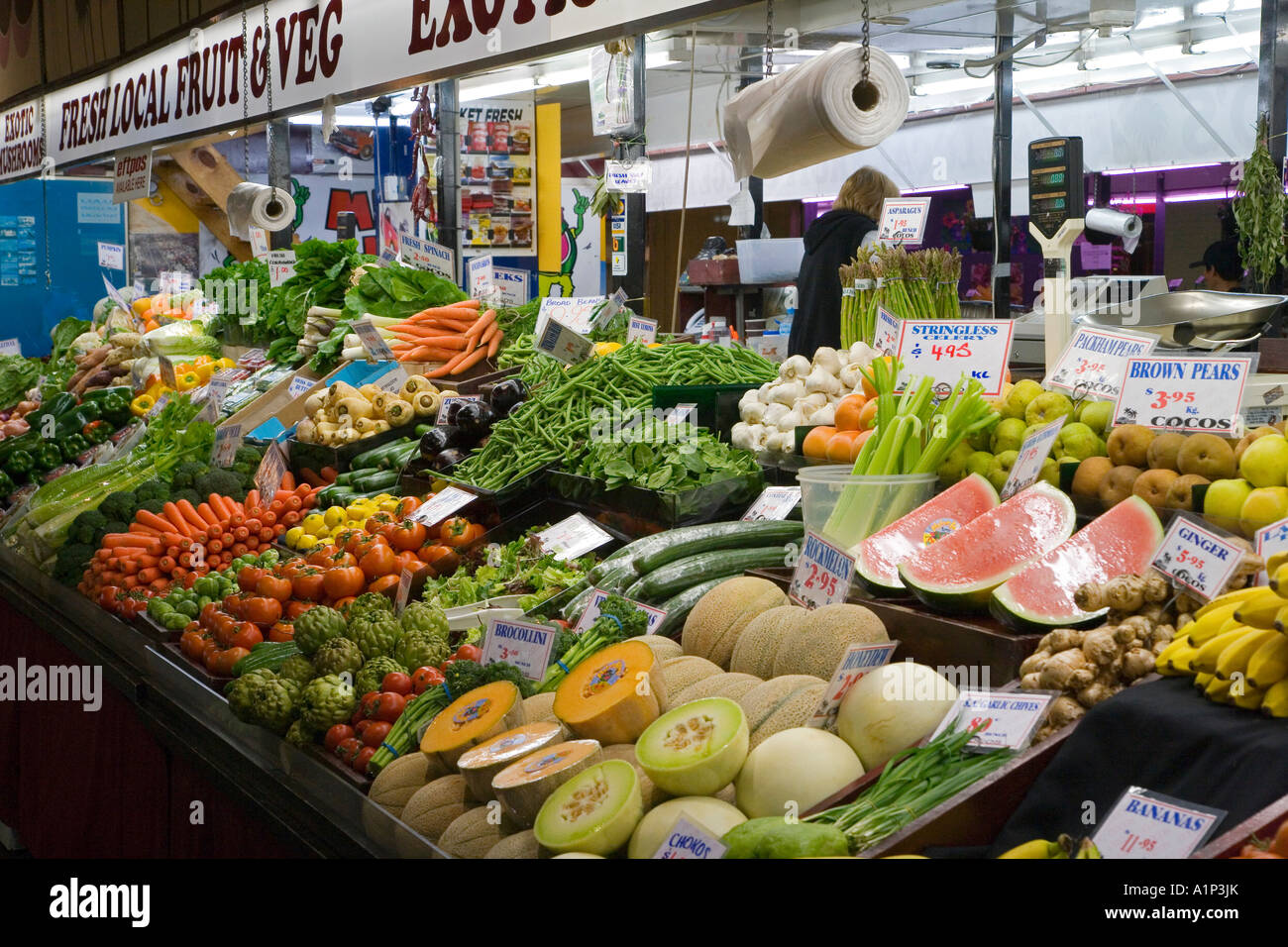 Adelaide Central Markets High Resolution Stock Photography and Images ...